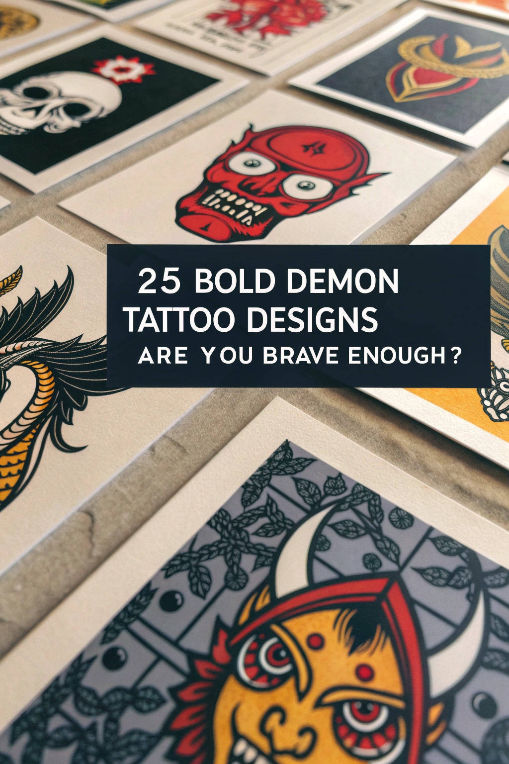 Demon Tattoos 2025: Are YOU Brave Enough?