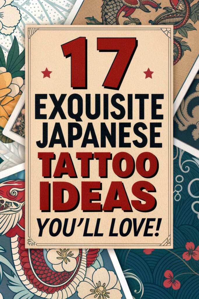 17 Japanese Tattoo Ideas That Will Blow Your Mind (2025)