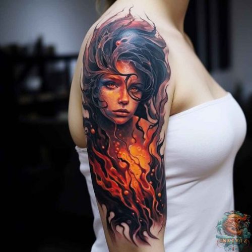 Fire & Ice Tattoos: 16 HOT Designs for 2025!