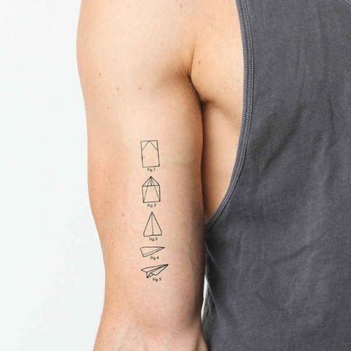 Origami Tattoos: 18 Unique & Creative Ideas (2025)