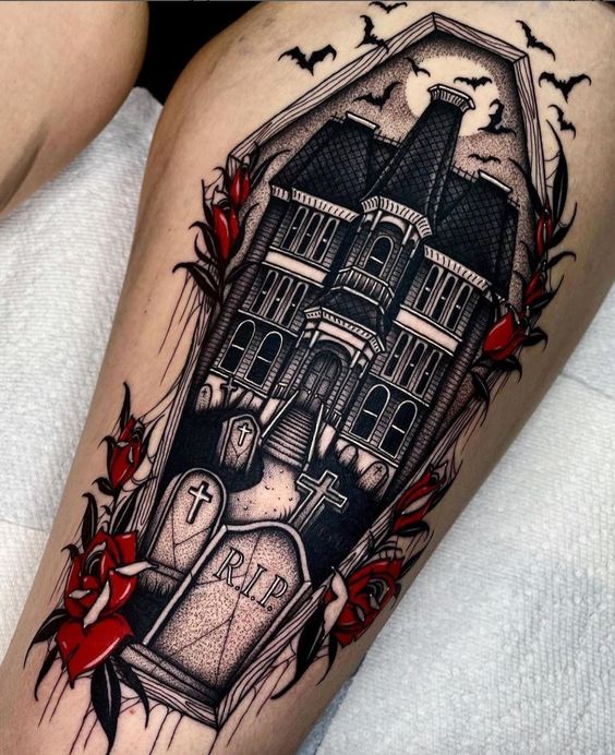 25 Dark Art Tattoos You NEED in 2025!