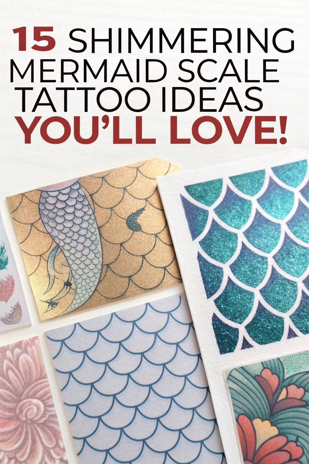 Mermaid Scale Tattoos: 15 Designs You NEED to See!