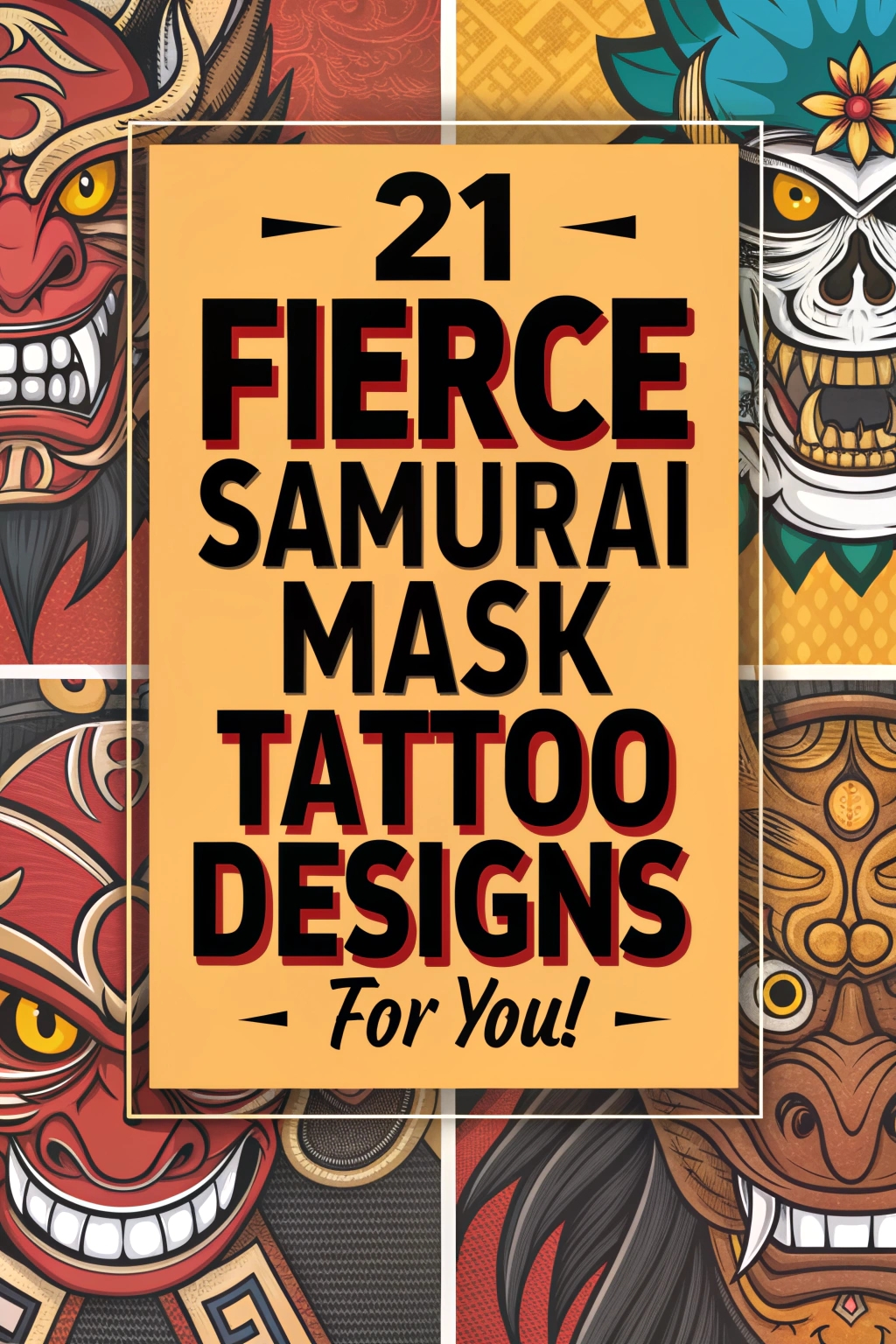 Samurai Mask Tattoos: 21 Fierce Designs for 2025!