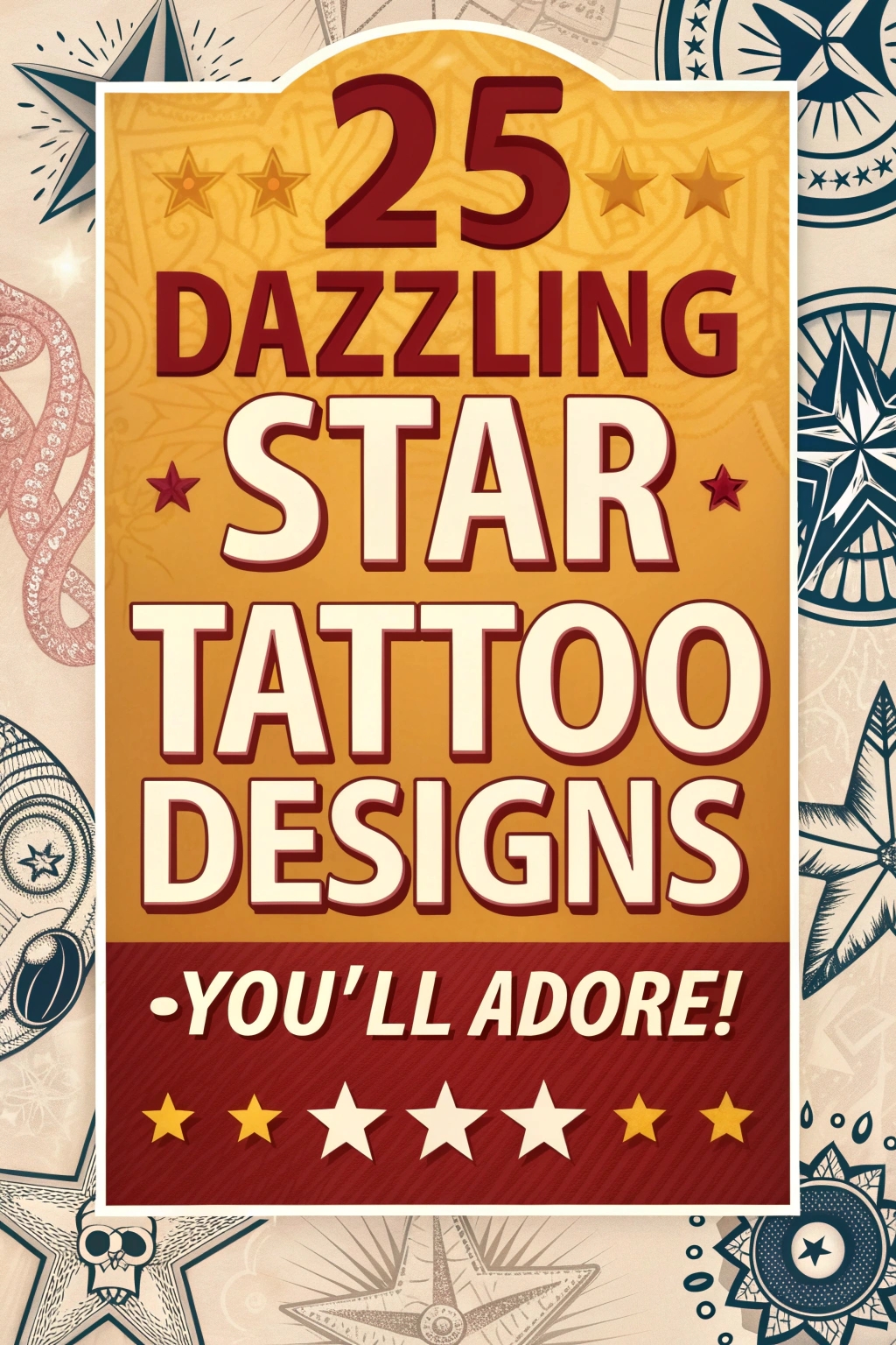 Star Tattoo Designs 2025: Get Inked!