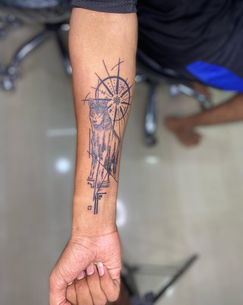 70+ Bold Wolf Forearm Tattoos That Will Make You Howl