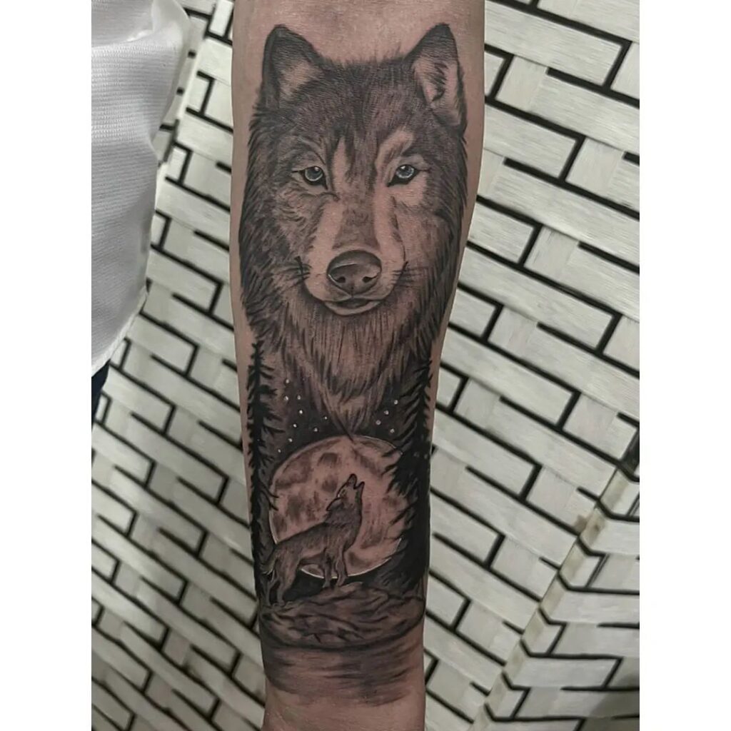 70+ Bold Wolf Forearm Tattoos That Will Make You Howl