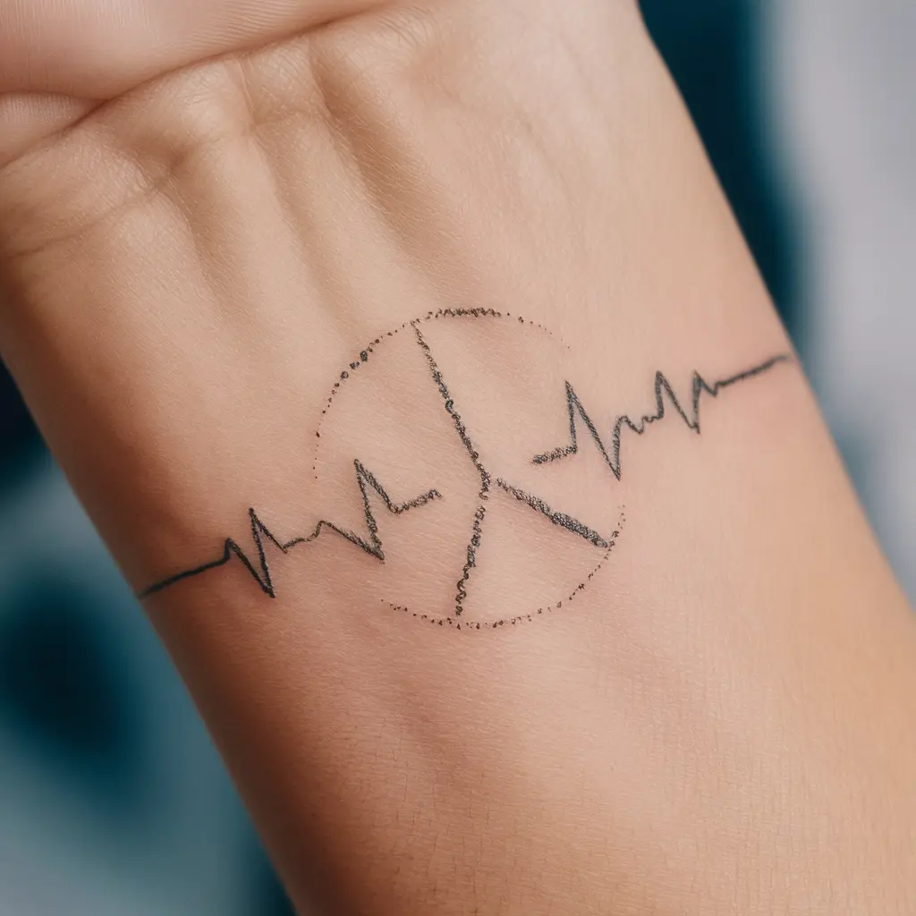 56 Beautiful Peace Tattoo Ideas That Will Make You Feel Calm