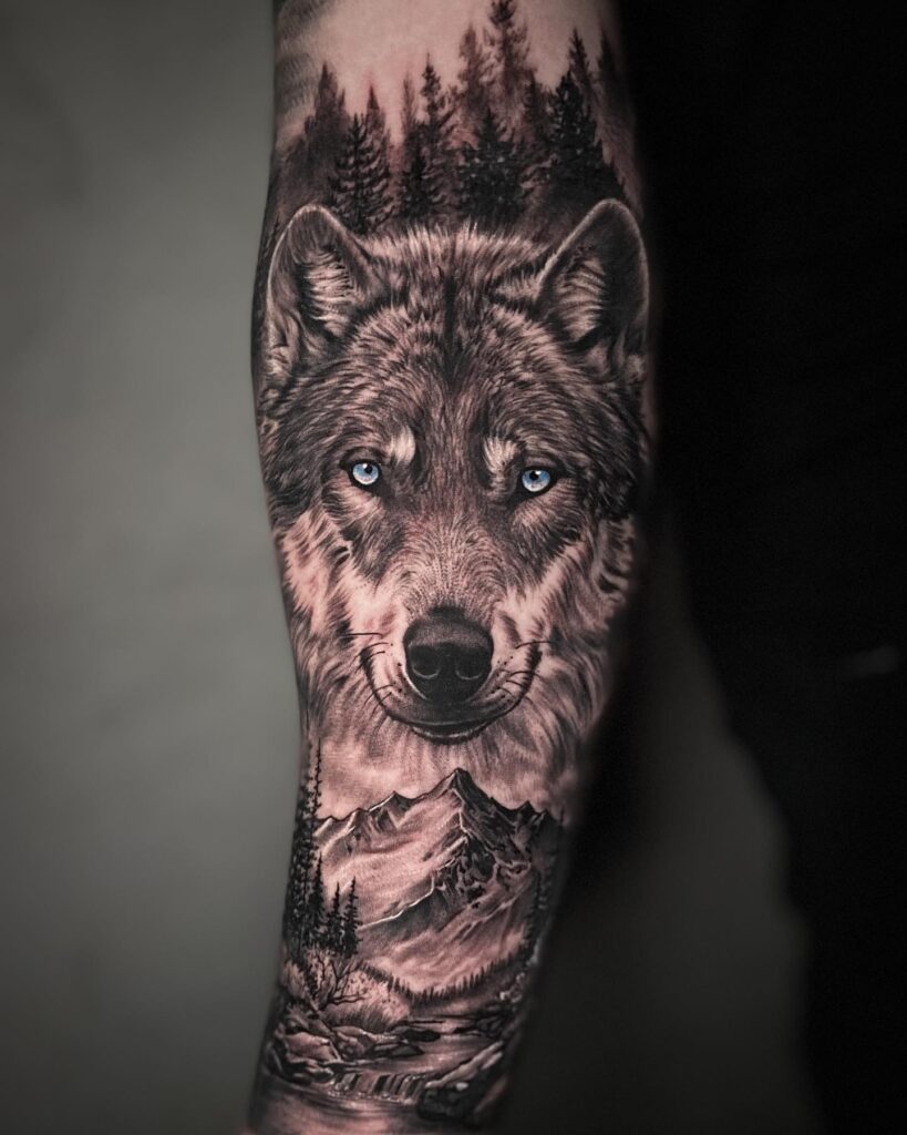 70+ Bold Wolf Forearm Tattoos That Will Make You Howl